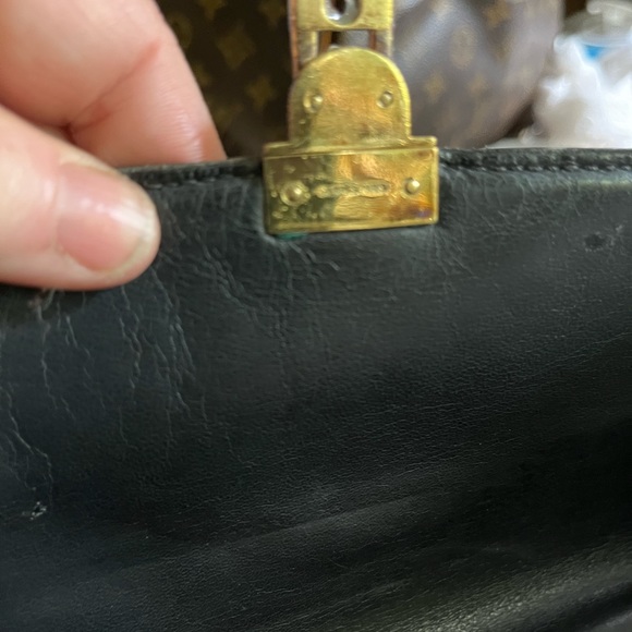 Hermes | Bags | Vintage Hermes Handbag Birkin Kelly Style Lock | Poshmark